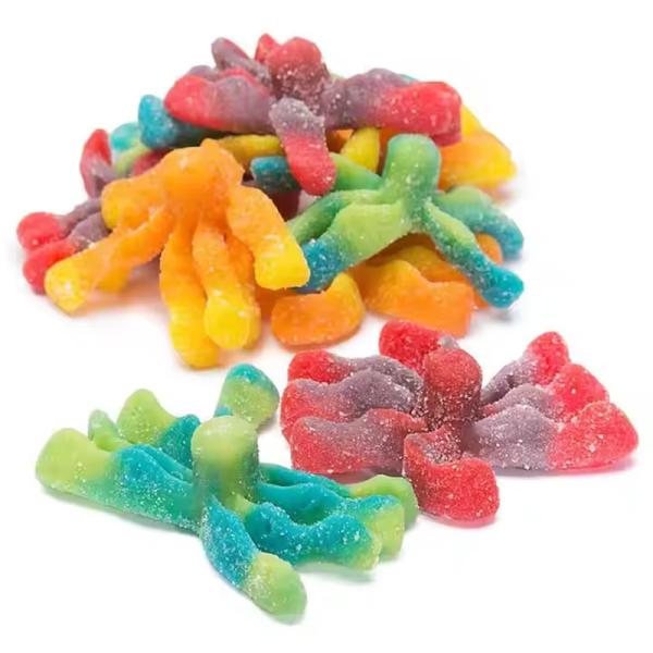 Quality Halal Certification Fruit Flavored Gummies Ball Sour Sweet Flavour Soft Candy for sale