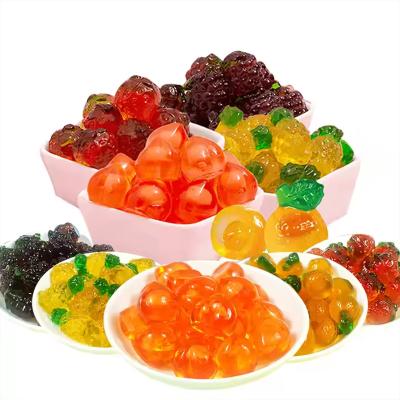 Cina Caramelle di frutta Caramelle 3D 4D Gummie Marmellata a sfuso Caramelle morbide in vendita