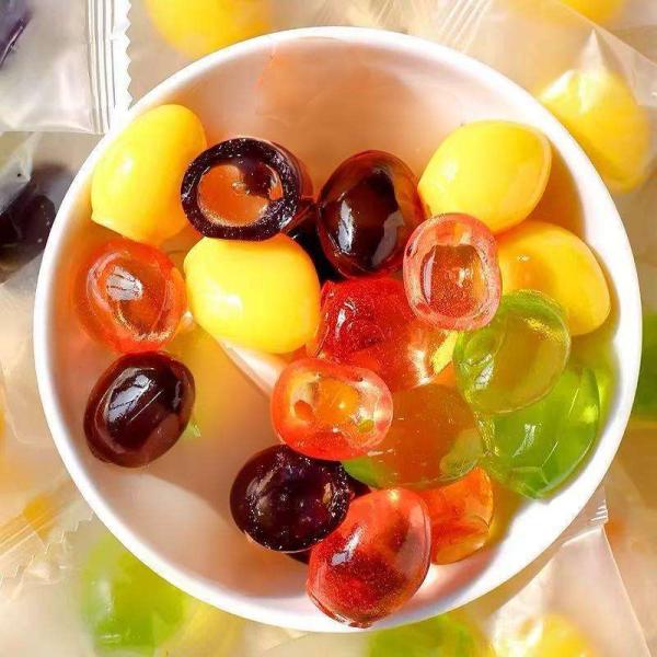 Quality Ice Cream Mixed Fruits Flavor Soda Tablet Bubble Sweet Pressed Candy In Box  Sugar Free for sale
