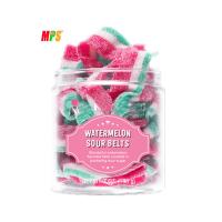Quality Bulk Halal Noodle Shape Sour Belts Candy Liquorice Strips Multi Colored for sale