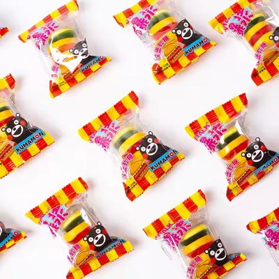 Cina Molti colori Gommi di frutta morbide ordinarie Interessante forma di mini hamburger in vendita