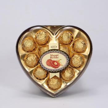 China Caixa de Chocolate de Trufa Premium Conjunto de Presente de Festa Bolas de Chocolate de Ouro à venda