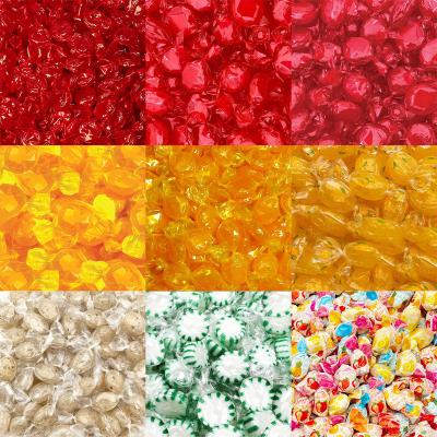 中国 OEM カスタム ミックス フルーツ味のハードキャンディ プライベートラベル ハラル 卸売 販売のため