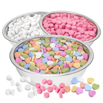 China Sugar Free Tablet Candy Bulk Fruit Mint Flavor Valentine'S Day Custom Private  Pressed Sugar Candy for sale