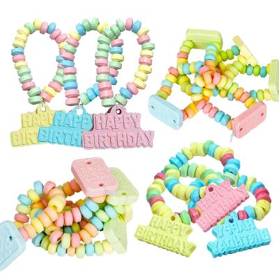 China Necklace Bracelet Compressed Candy Bulk For Kids Preferential Sugar Pressed Candies for sale
