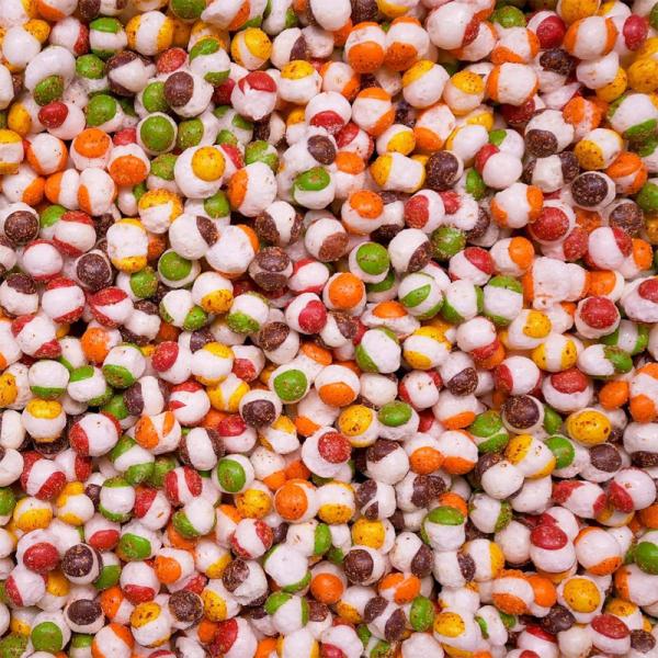 Quality Multi Colored Freeze Dried Candy Cheap 120g Custom Halal Fruity Candies for sale