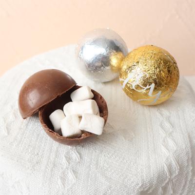 China Private Label Chocolate Filled Marshmallows Customization Delicious Sweets Chocolate Bomb for sale