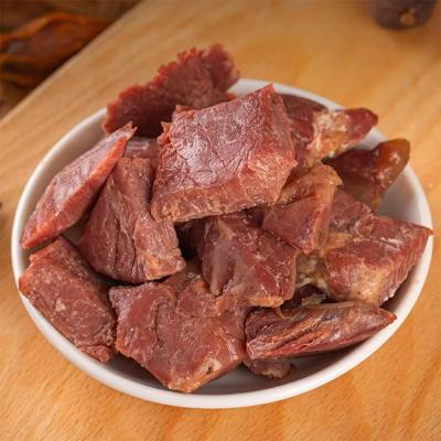China Plant Based Beef Jerky Snacks In Spicy Flavor Beef Sausage low calories for sale