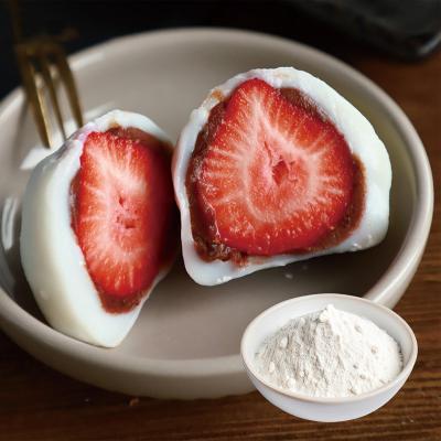 Cina Mochi di riso al gusto di latte e fragola con frutta, panino morbido e secco con dolci di cereali dolci in vendita