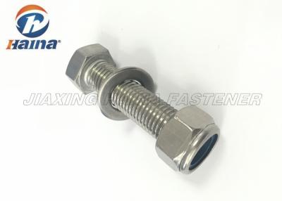 Cina Bulloni e dadi d'acciaio della testa esagonale di DIN933 A2 A4 Stainaless con le rondelle in vendita