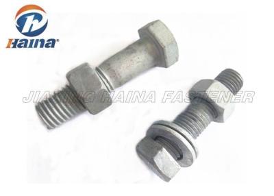 Cina La giusta testa esagonale del filo serra il colore grigio placcato zinco M16 * 85 per l'industria chimica in vendita