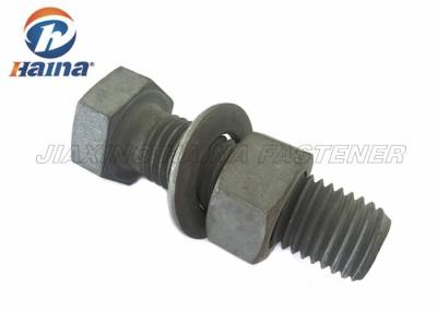 Cina Acciaio al carbonio galvanizzato della immersione calda 4,8 un bullone e le rondelle di 8,8 teste esagonali in vendita