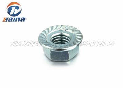 Cina L'esagono ha dentellato lo zinco di giallo del controdado della flangia placcato per il collegamento della conduttura in vendita
