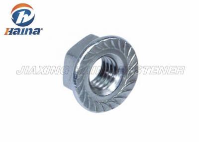 Cina L'esagono ha dentellato lo zinco di giallo del controdado della flangia placcato per il collegamento della conduttura in vendita