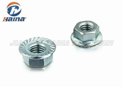 Cina L'esagono ha dentellato lo zinco di giallo del controdado della flangia placcato per il collegamento della conduttura in vendita