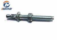 China 980Mpa Solid Concrete Expansion Zinc Plated Self Tapping Thread for sale