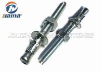 China 980Mpa Solid Concrete Expansion Zinc Plated Self Tapping Thread for sale