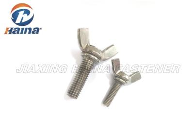 Cina A4 80 passo fine Wing Bolt del filo del sistema metrico dell'acciaio inossidabile M8 M10 M12 in vendita