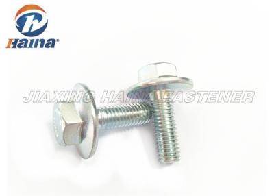 中国 M8 X 25の炭素鋼の六角頭のフランジのボルトによってカスタマイズされる左の糸/右の糸 販売のため