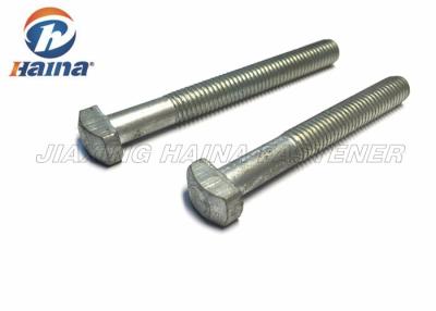 中国 非標準的な注文の締める物は鉄道のための終わりのクラス4.8のT型ボルトのシュモクザメを嘆きます 販売のため