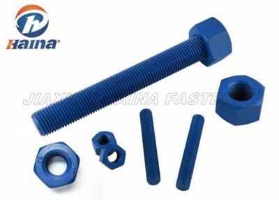 Cina Il acciaio al carbonio di ASTM A193 B7 B7M completamente ha infilato Rod Nuts Stud Bolts ed i dadi in vendita