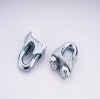 China SS316 304 Zinc Plated Clamp Rigging Hardware Wire Rope Clip for sale