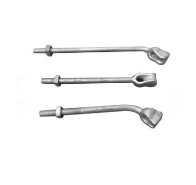 China Straight Thimble Eye Rod Thimble Anchor Rod Overhead Line Fittings for sale