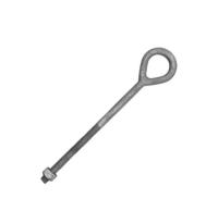 China Hot Dip Galvanized Oval Eye Bolt for Line Construction Hardware for sale