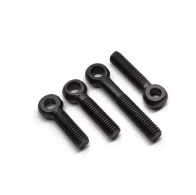 China DIN444 Eye Bolts Power Fitting Carbon Steel Black Oxide Finished for sale
