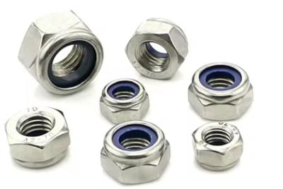 China Customized Aluminum Nylon Lock Nuts Din985 Nut M2 M2.5 M3 M4 M5 M6 M8 for sale