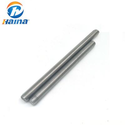 China DIN835 rosqueou inteiramente os parafusos do parafuso prisioneiro da extremidade do dobro de SS316 SS304 316L B7 à venda