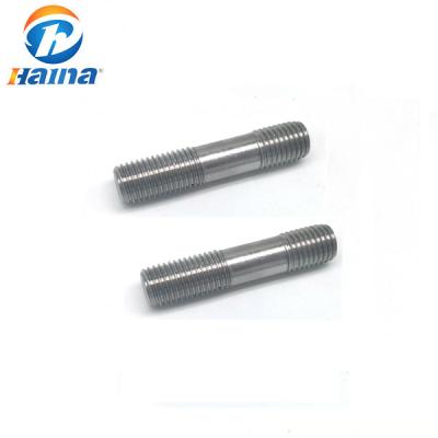 China DIN835 rosqueou inteiramente os parafusos do parafuso prisioneiro da extremidade do dobro de SS316 SS304 316L B7 à venda