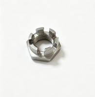 China DIN 937 Hexagon Thin Castle Slotted Nut for Precision Locking for sale