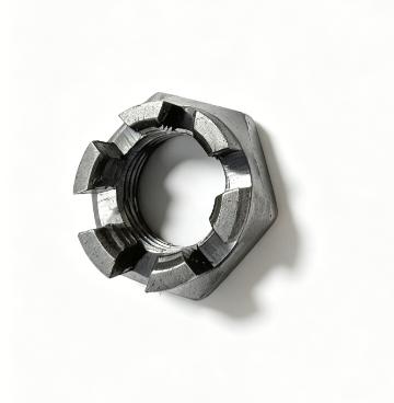 China Thin Slotted Hexagon Castle Nut DIN 979 For Aerospace Components for sale