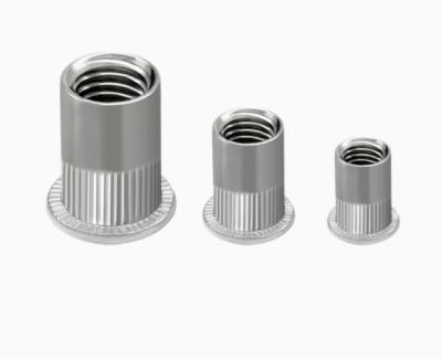 China 304 Stainless Steel M8 Rivet Nut Threaded with Flat Countersunk Head for sale
