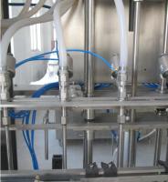 China 0.8KW Automatic Liquid Bottle Filling Machine for sale