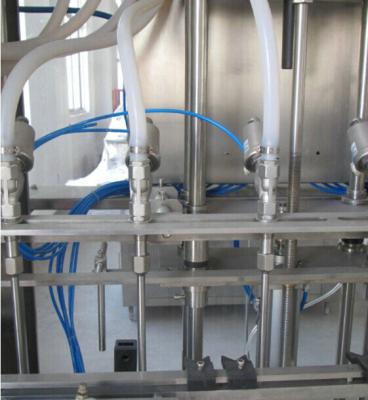 China 0.8KW Automatic Liquid Bottle Filling Machine for sale