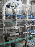 China 0.8KW Automatic Liquid Bottle Filling Machine for sale