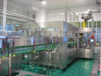 China 3 In 1 Monoblock Milk Filling Line for sale