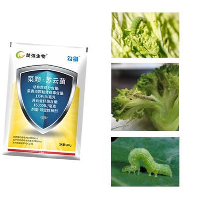 中国 有機天然昆虫ウイルス生物農薬 PrGV Bt 野菜 Pieris rapae 顆粒病ウイルス NPV 販売のため