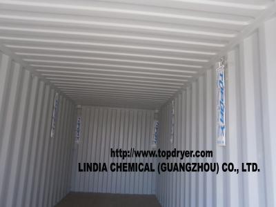 China Moisture Trap Package TOPDRY Calcium Chloride Desiccant Dehumidifier For Furniture Storage for sale