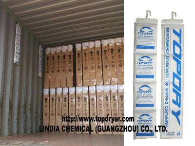 China Garment Calcium Chloride Desiccant With Moisture Absorption Capacity More Than 300% for sale