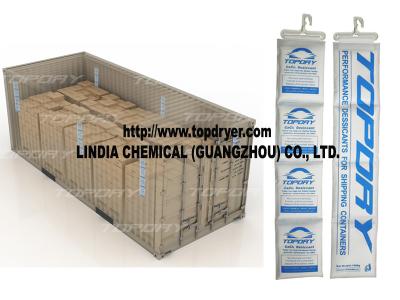 China Cacl2 Desiccant Capsules For Agricultural And Industrial Cargoes Moisture Protection for sale