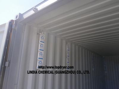 China Tyvek Paper Package Calcium Chloride Desiccant For Agricultural Cargo Absorbing Moisture for sale