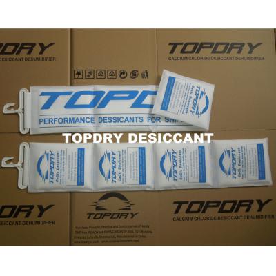 China Powerful Absorbent Capacity Clothes Desiccant Bag In Shipping Container for sale