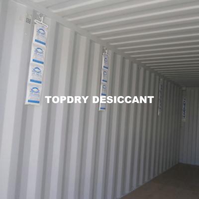 China Cargo Moisture Absorb Desiccant Bag For Ocean Shipping Container for sale