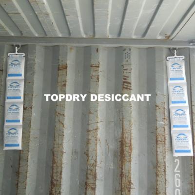 China DMF Free Water Absorbing Drying Agent With Calcium Chloride Packing For Shipping Container for sale