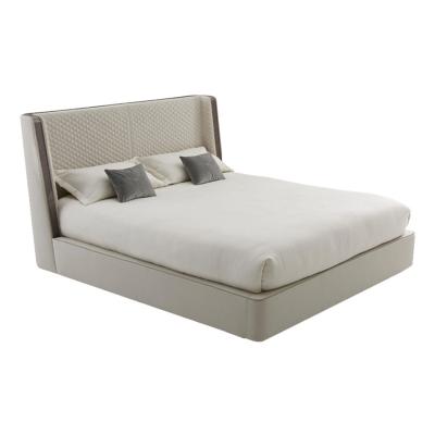 Китай Кровать ткани наборов 200cm короля спальни Leatherette 1.8m роскошная современная роскошная продается