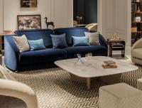 China Rectangle Customized Coffee Table 1000mm Marble Luxury Couchtisch for sale