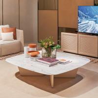China Rectangle Customized Coffee Table 1000mm Marble Luxury Couchtisch for sale